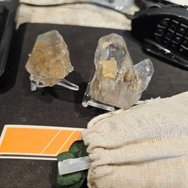 Banded Candy Fluorite Teardrop Pendant W/ a Sterling Silver Bail ...