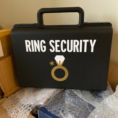 Ring Security Briefcase, Ring Bearer Briefcase, Ring Security Case ...