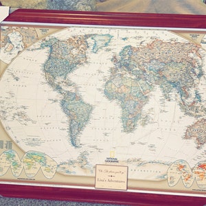 Personalized Colorful US Push Pin Travel Map USA Push Pin Travel Map ...