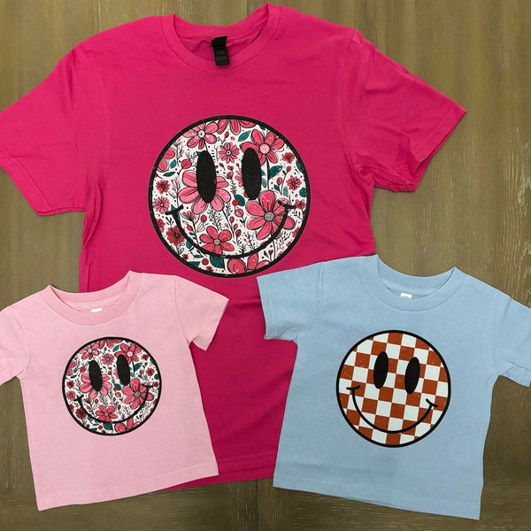 Retro Checkered Smile Face Png Tan Checkers Smile Distressed Smile ...