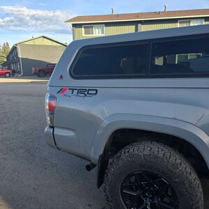 2x Toyota Tundra Tacoma TRD OF ROAD Bed Vinyl Decal Sticker Graphics ...