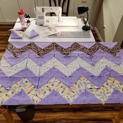 PDF PATTERN Staggered Bricks Quilt..4 Design Variations - Etsy