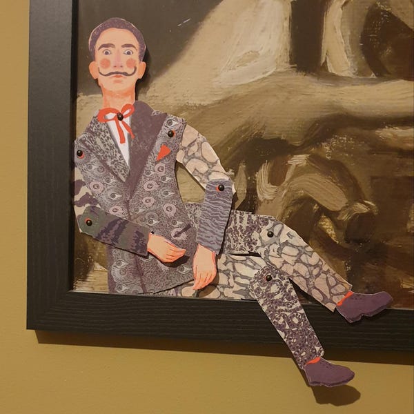 Pablo Picasso Puppet, Articulated Puppet, Cut Out and Make, Craft ...