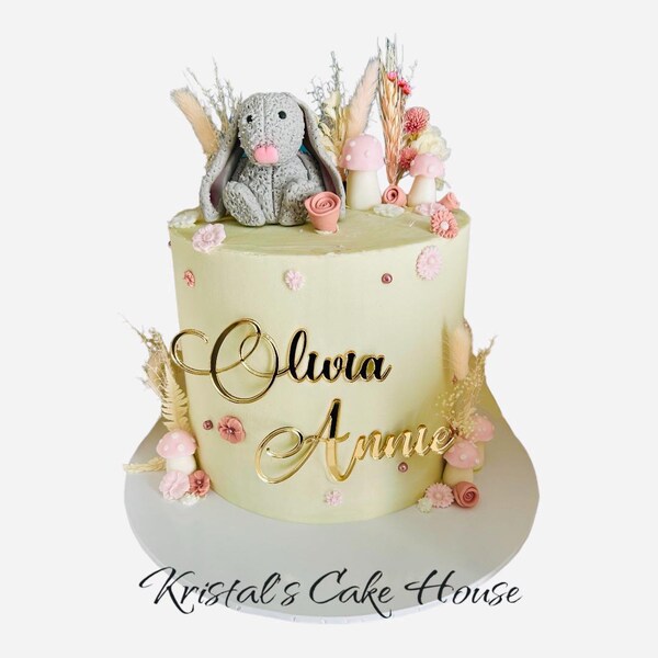 Number Nine Jungle Fun Cake Topper Premium Eco Friendly 3mm Birch Wood ...
