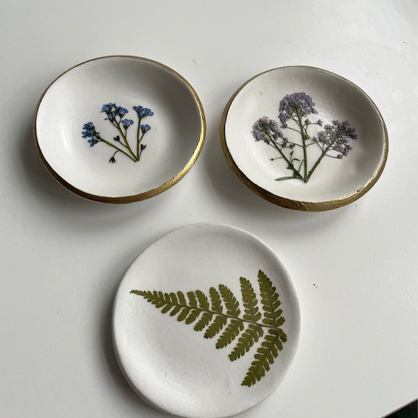 Wildflower Bas Relief, Bas Relief, Plaster Cast Tile, Botanical Art ...