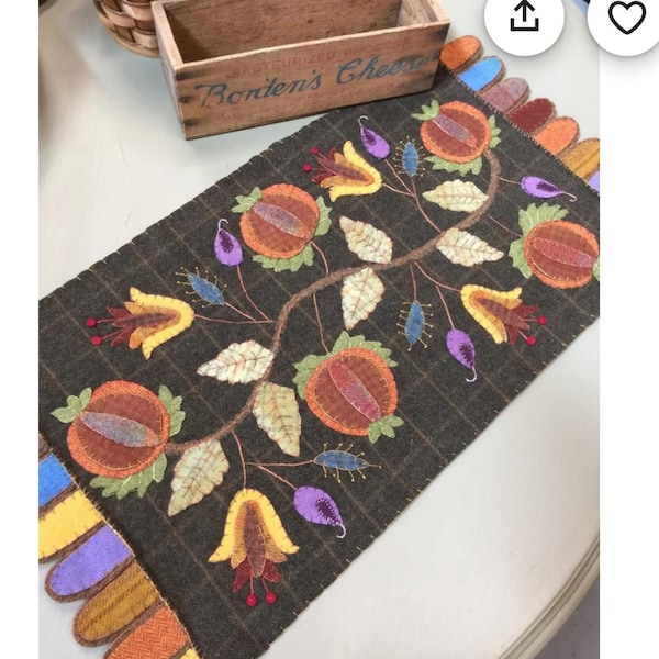 Digital Download! Peace, Hope & Joy Wool Applique - Etsy