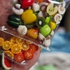 Miniature Tangerine , Dollhouse Food, Food for Dollhouse, Mini Food ...