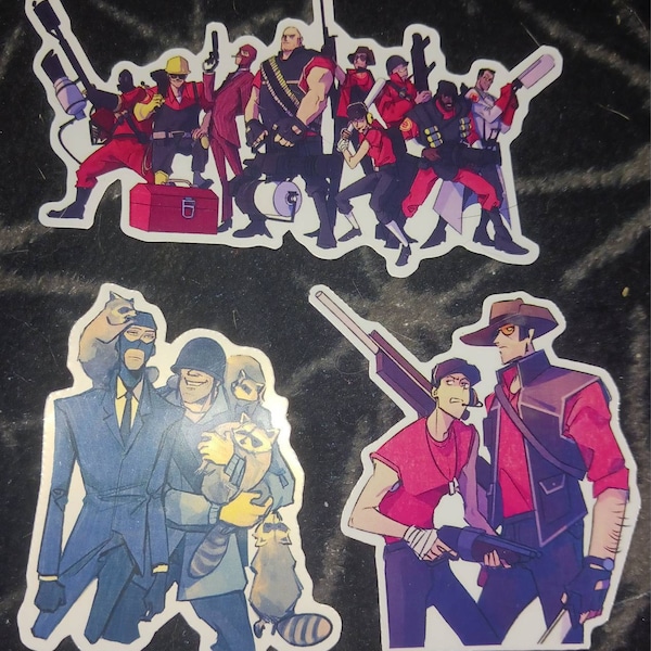 Team Fortress 2 TF2 Stickers - Etsy