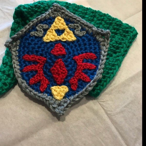 Hyrule Shield Newborn Crochet Cape Photography Prop - Etsy