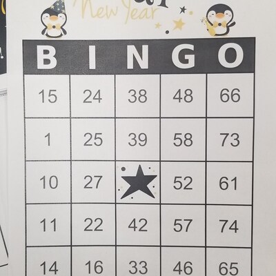 Editable Bingo Pattern Program Flyer Easily Create Your Own 6 - Etsy