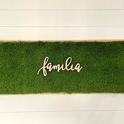 FAMILIA Sign, Familia Wood Sign, Familia Wall Decor, Thanksgiving Decor ...