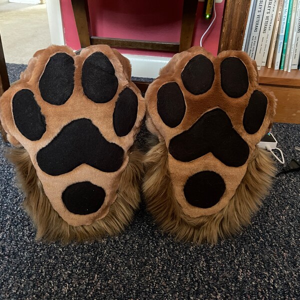 Pattern and Tutorial: Fursuit Plantigrade Footpaws - Etsy