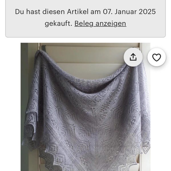 Tree of Life Shawl PDF Knitting Pattern - Etsy