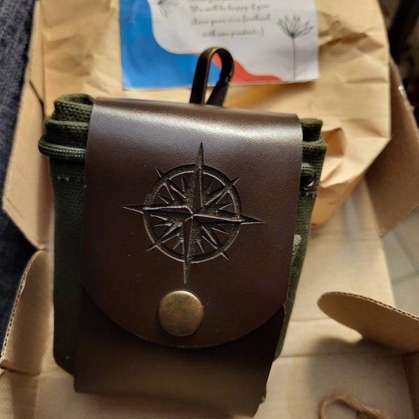 Set of 7 Bushcraft Belt Kit With Personalization,load Carrying ...