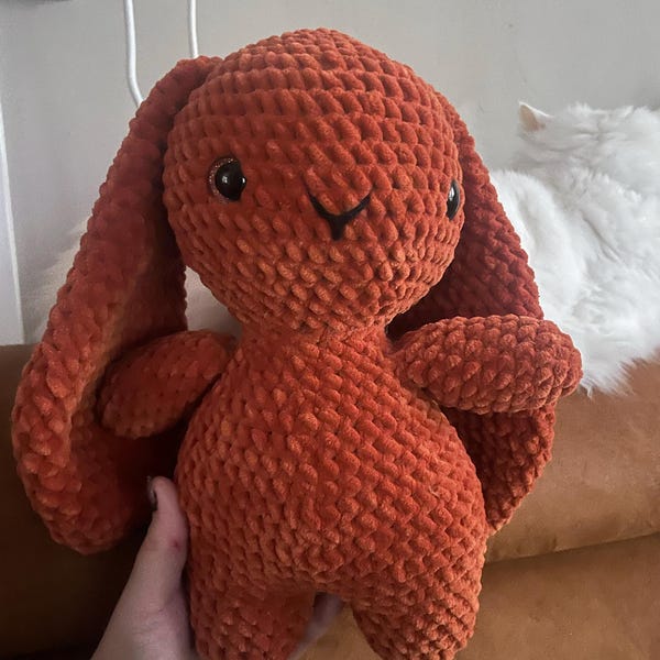 DIGITAL PATTERN: Chonky Bunny Crochet Plushie - Etsy