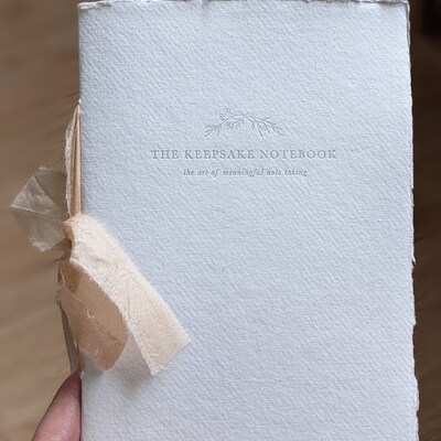 Letterpress Notebook Handmade Luxury Notepad Stationery Lovers - Etsy