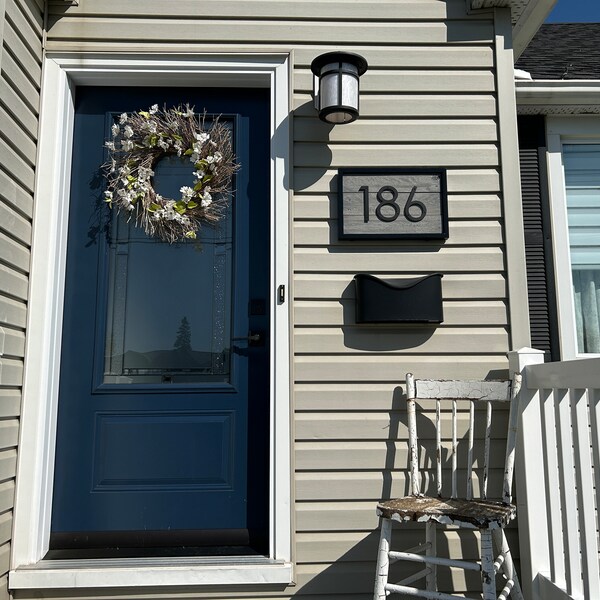 Multiple Address Stake Engraved | Shared Driveway Personalized Sign ...