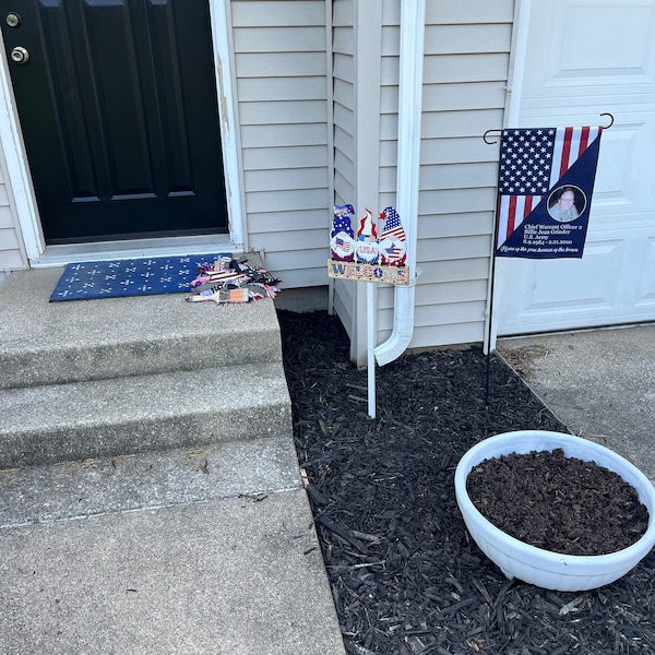 Police Memorial Garden Flag | Police Officer Yard Flag | Police ...