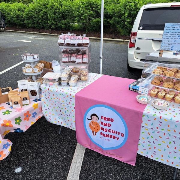 Custom Premium Table Cover With Multiple Printable Sides Including Your ...