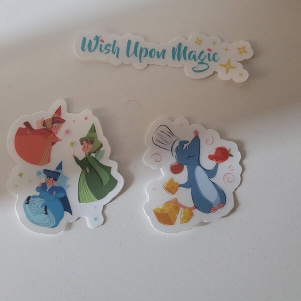 Remy Seeing Flavors Transparent Sticker/ Ratatouille Chef Pixar Foodie ...