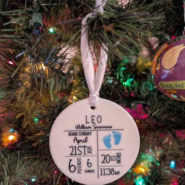 Personalized Thanksgiving Ornament Family Thanksgiving Keepsake Custom ...