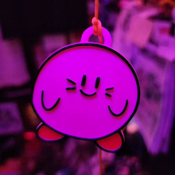 Derpy Kirby Custom Amiibo new Design With Accessory Pack - Etsy