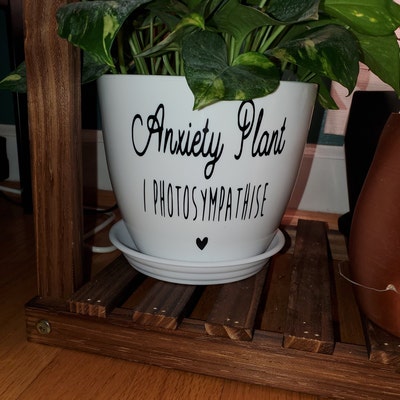 Anxiety Plant Pot - Etsy