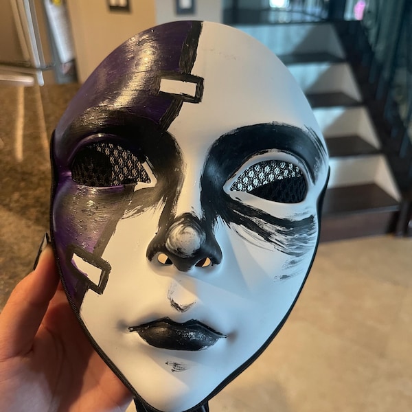Sally Face Sal Fisher Cosplay Mask+wig, Handmade Customized Wearable ...