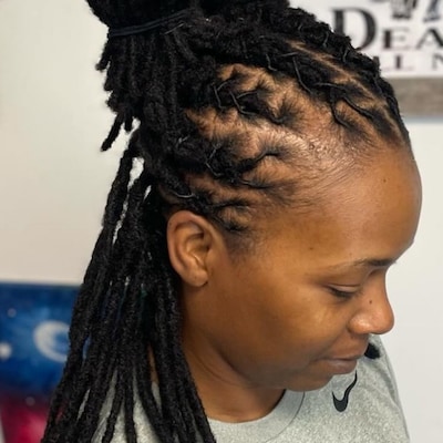 60 Anwi Textured Locs Made From 100% Human Hair Sizes 0.4cm & 0.5cm, - Etsy