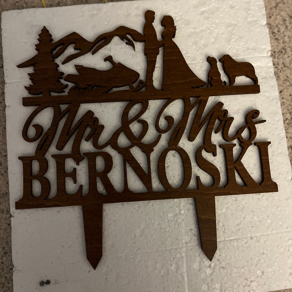 Snowmobile Wedding Cake Topper,snow Mobile Cake Topper,snowmobiles ...