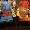 Adirondack Chair - Custom Colors - Margaritaville Beach - Hand Painted ...
