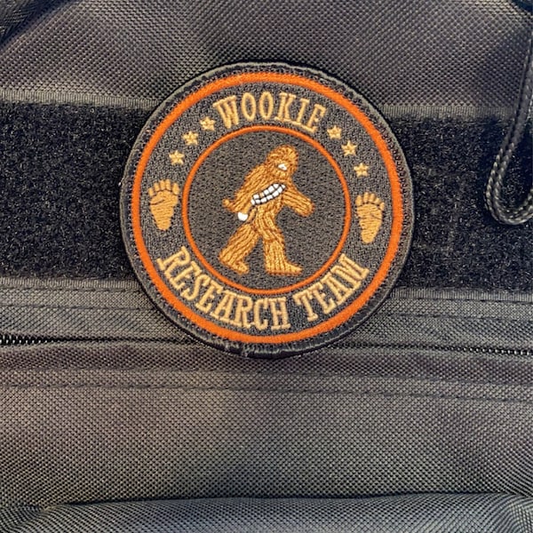 Wookie Research Team - Embroidered Star Wars Morale Patch - Etsy
