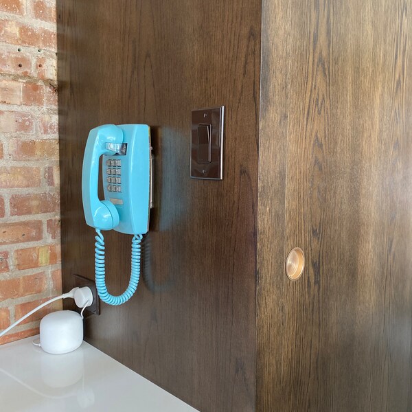 Restored Vintage Model 554 Ivory Rotary Dial Wall Phone Circa 1985 - Etsy