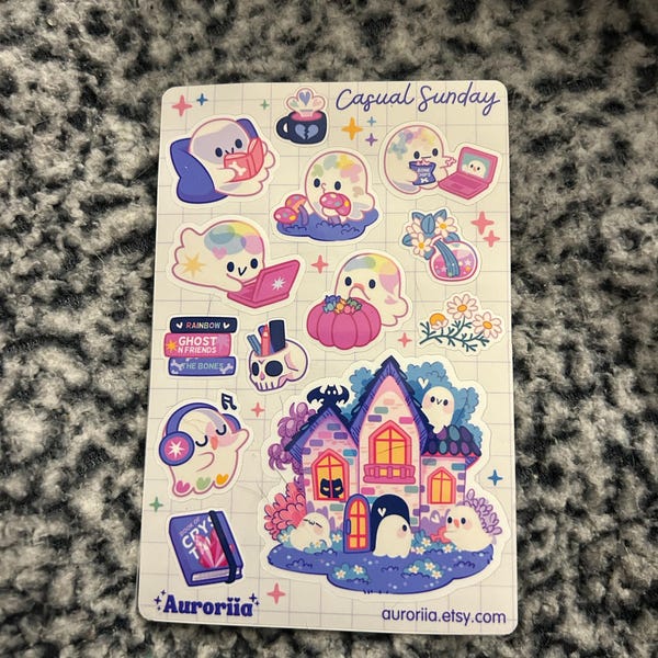 Chipmunk Forest Die Cut Sticker Sheet - Etsy