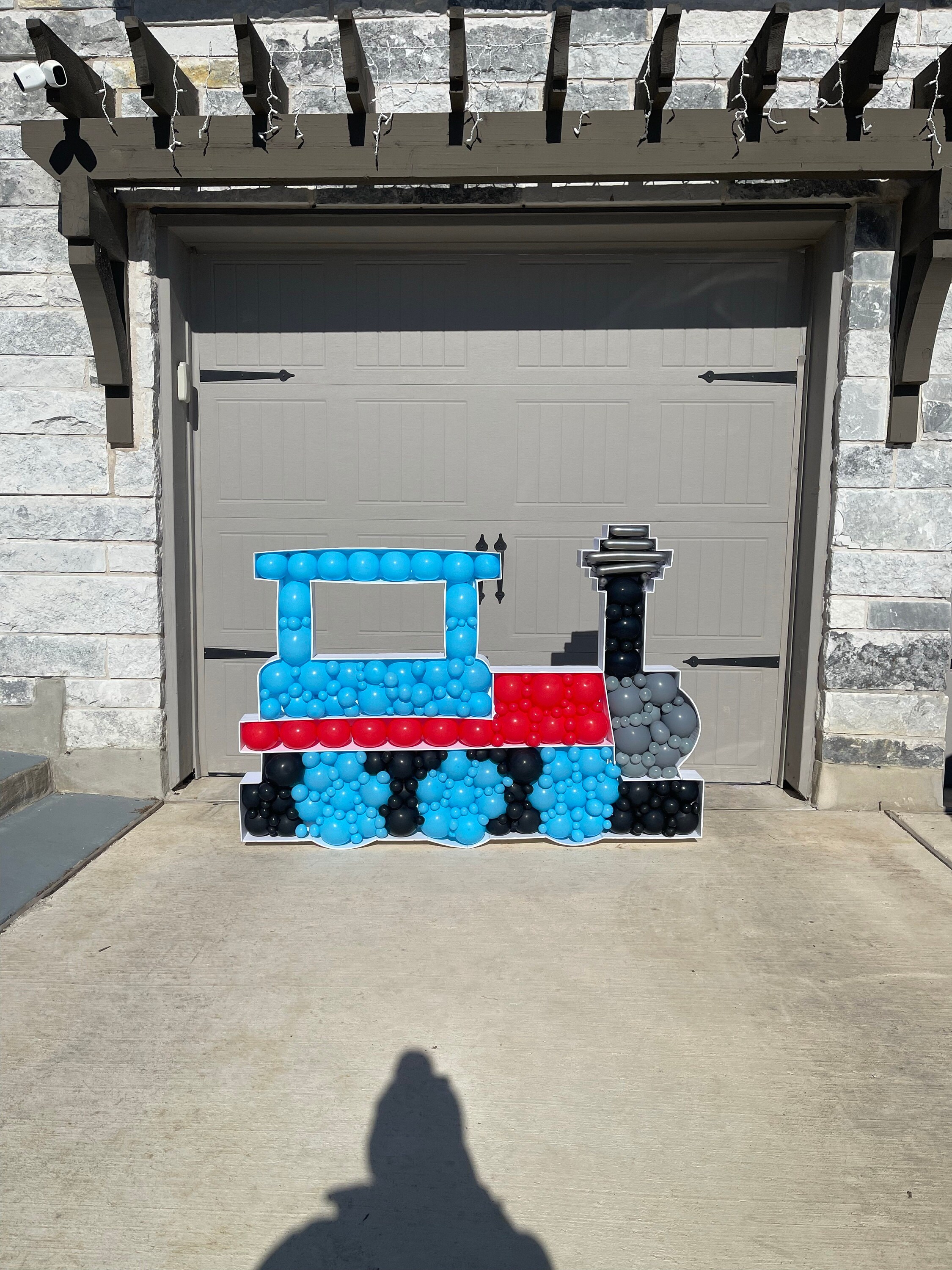 Mosaic Train From Balloons Template/3ft4ft and 5ft Train | Etsy