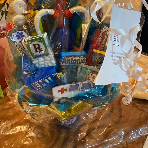 PARAMEDIC, EMT, EMS Candy Bouquet - Perfect Gift of Appreciation, Get ...