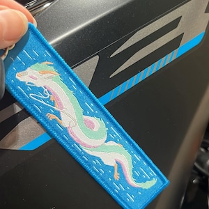 Cute Cat Embroidered Tag Keychain Kawaii Neko Jet Tags tamago, Sakura ...