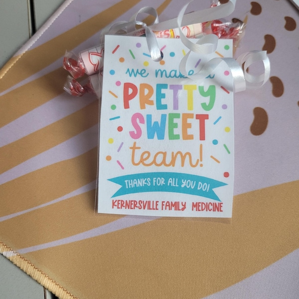 Appreciation Mint Printable Tag Mint Gum Candy Appreciation Week Gift ...