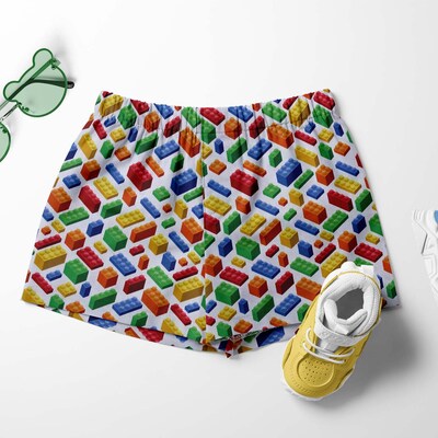 Cotton Building Primary Colors Blocks Construction Toy Bricks White ...