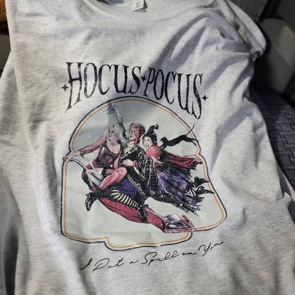 Retro Hocus Pocus Sweatshirt, Sanderson Pullover Sweatshirt, Halloween ...