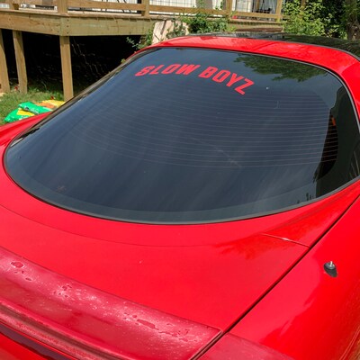 Night Rider Windshield Decal Car Sticker Banner JDM Vinyl - Etsy