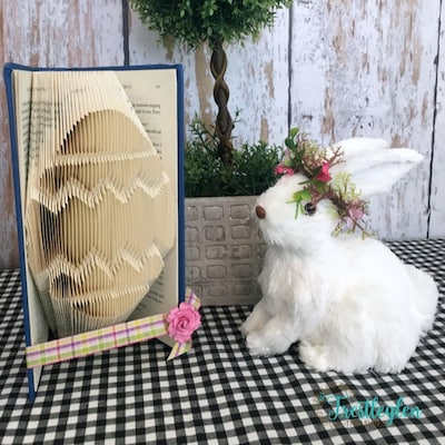 Easter Egg Book Folding Pattern: Includes Free Printable Downloads pdf ...