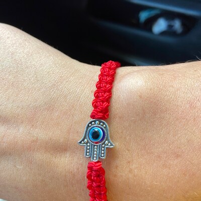 Hamsa Hand Red String Bracelet, for Happiness, Luck, Health, and Good ...