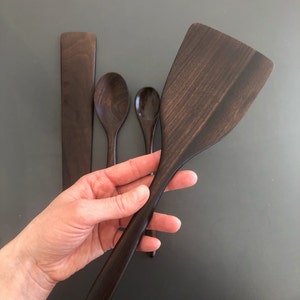 Unique Wooden Fork, Walnut Wood, Unique Kitchenware, Handcrafted and ...