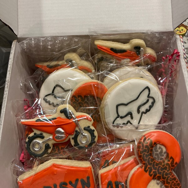 Dirt Bike Cookies! - Etsy
