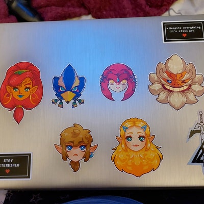 The Legend of Zelda: Breath of the Wild Sticker Set - Etsy