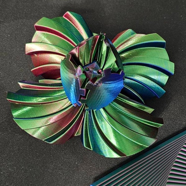 Icosahedron 3D Printed Model 20 Sided Polyhedron 4 Inch - Etsy