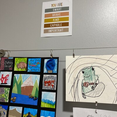 It is Okay to Feel Boho Classroom Decor, My Feelings, Classroom Poster ...