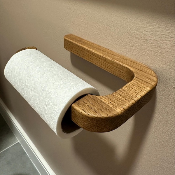 Natural Oak Wood Restroom Sign, Wooden Door Plate, Male and Female ...