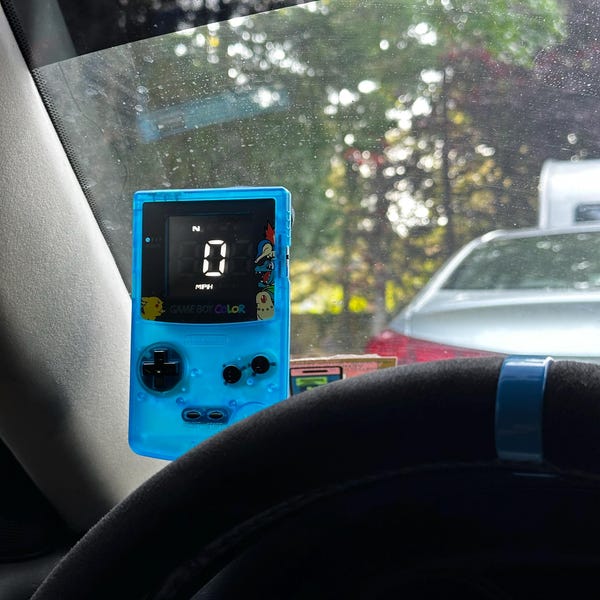 Gameboy Color Speedometer - CUSTOM DESIGNS AVAILABLE - Etsy